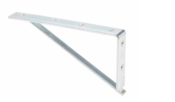 DOMESTIC B289-12 BRACKET 6-HOLE 12" ZINC