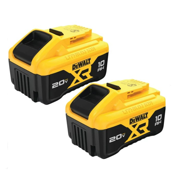DEWALT 20V MAX PREMIUM XR 10.0AH LITH- ION BATTERY 2-PACK