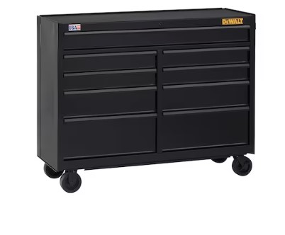 DEWALT 52" 9 DRAWER CABINET