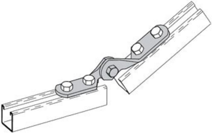 B335 4-hole Adjustable hinge