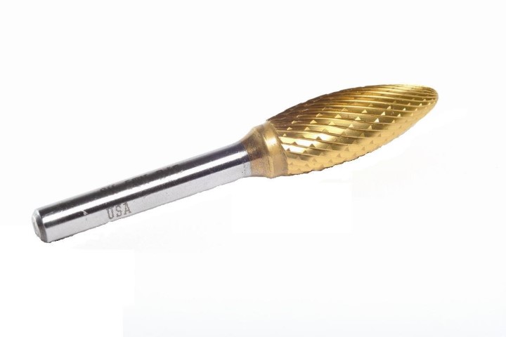 Carbide burr 1/4x5/8