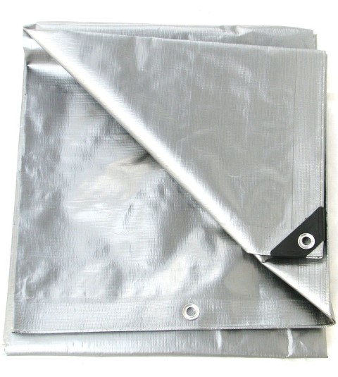 HD Silver Poly Tarp 20'x30'
