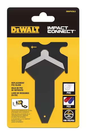DEWALT IMPACT CONNECT PVC CUTTER REPLACEMENT BLADE