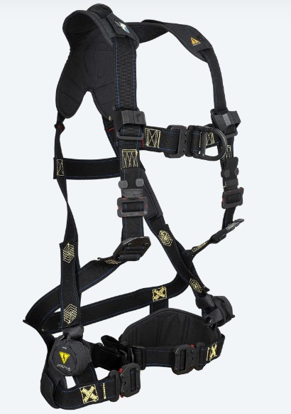 FALLTECH FT-ARC FLASH 2D CLIMBING NON-BELTED BODY HARNESS QC ...