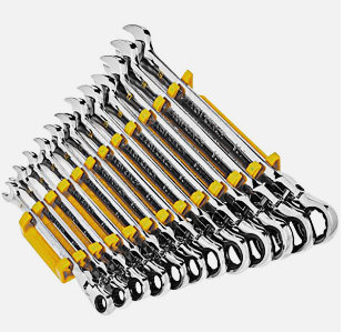 GEARWRENCH 12 PIECE 90 TOOTH 12 POINT METRIC COMBO WRENCH SET