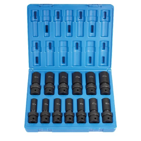 1/2 GP socket metric univ set