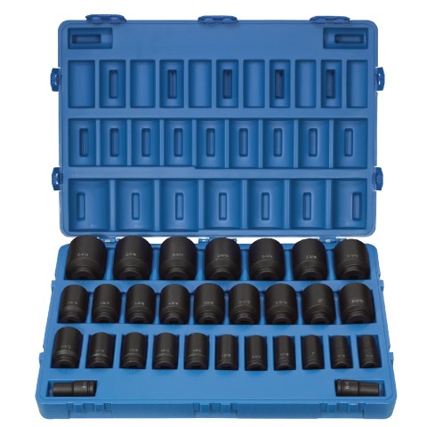 3/4 Dr GP socket 29pc Std set