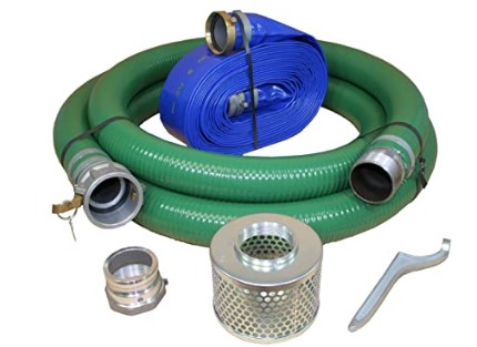 ABBOTT 4" x 50' PVC SUCTION AND DISCHARGE HOSE KIT