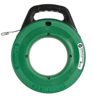 GREENLEE FLEXIBLE STEEL FISH TAPE 50'