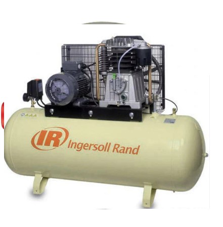 I/R 80 GALLON HORIZONTAL 7.5 HP COMPRESSOR 460V 3 PHASE 60 AMP W/START ...