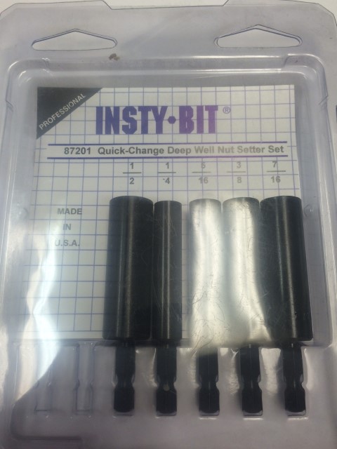 Insty-b deep nut driver 5pc set