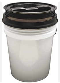 LEAKTITE SCREW-TOP BUCKET LID WHITELEAKTITE SCREW-TOP BUCKET LID WHITE