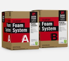 HANDI-FOAM P10694 LOW DENSITY LOW PRESSURE SPRAY POLYURETHANE FOAM 450 BDFT