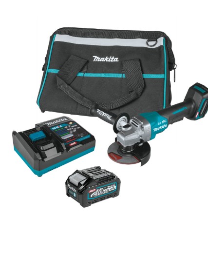 MAKITA 40V XGT 5" ANGLE GRINDER KIT W/BRAKE TOOL ONLY