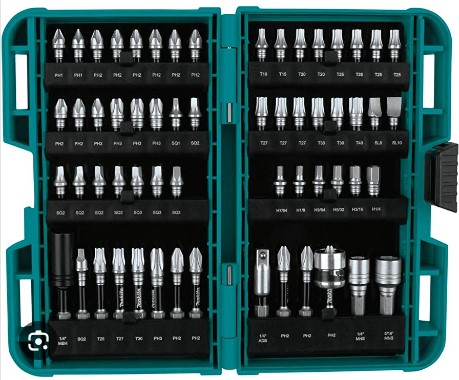 MAKITA XPS 60 PC IMPACT BIT SET