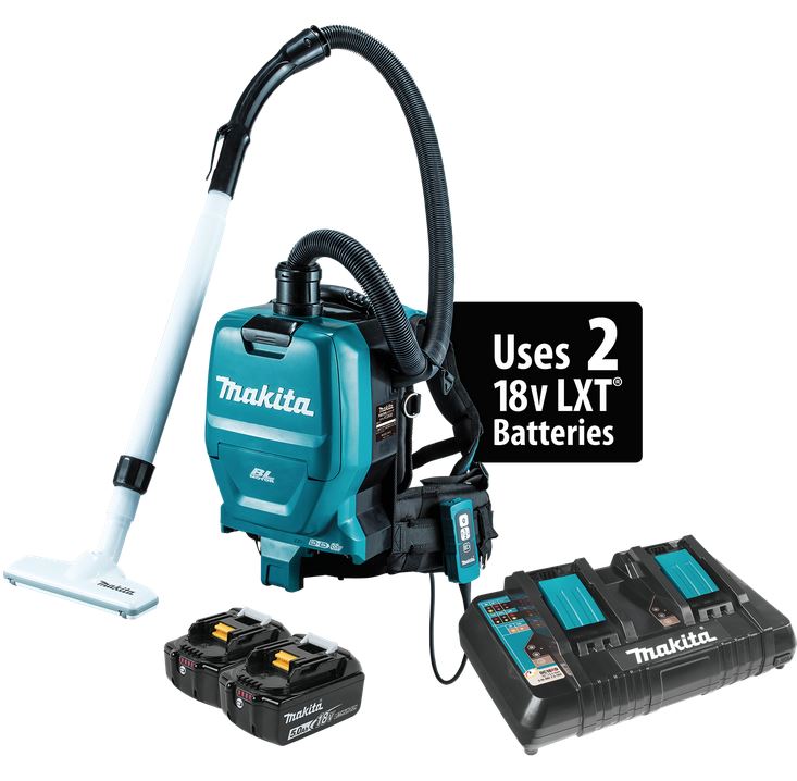 Makita Cordless HEPA Backpack Vacuum | Silica Dust Control Makita Cordless HEPA Backpack Vacuum | Silica Dust Control