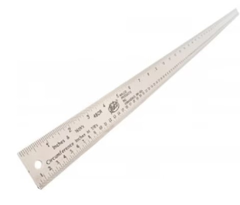 MALCO 48CR TINNER'S HEAVY-DUTY CIRCUMFERENCE RULER 48"