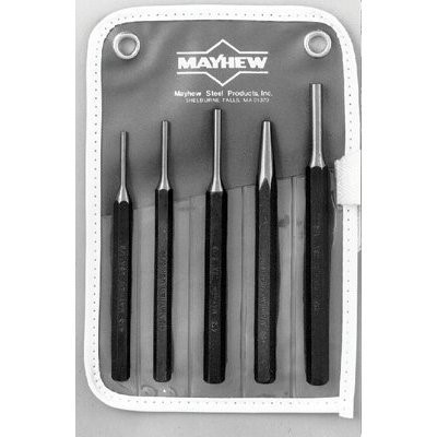 Solid/Pin punch 5pc set