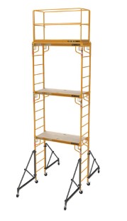 METALTECH 18' COMPLETE DRYWALL BAKER 3-TIER SCAFFOLD TOWER SET