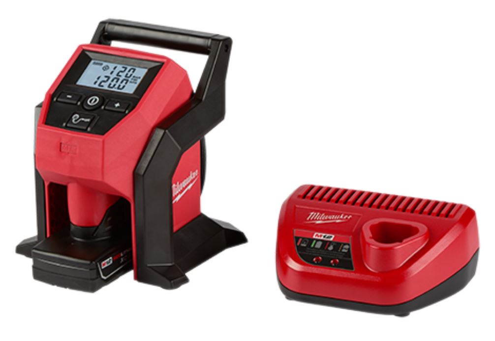 Milwaukee M12 Compact Inflator kit