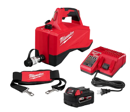 MILWAUKEE M18 BRUSHLESS SINGLE ACTING 60IN3 10,000PSI HYDRAULIC PUMP