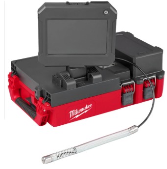 MILWAUKEE M12 DRAIN CAMERA WITH PACKOUT COMPATIBILITY