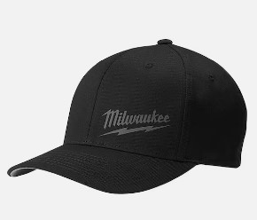 MILWAUKEE FITTED HAT L/XL BLACK