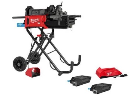 MILWAUKEE MX FUEL PIPE THREADING MACHINE