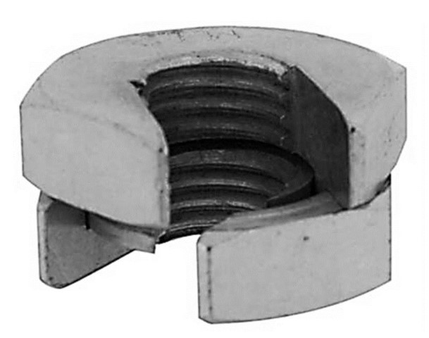 Lock nut Slip-on NC Zinc 5/8-11