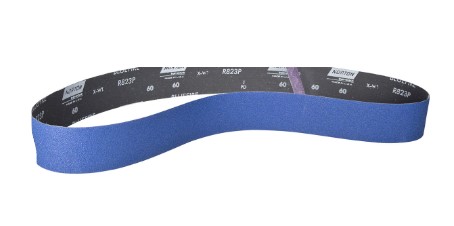 NORTON 60 GRIT BLUEFIRE R821P 2-1/2" X 60" SANDING BELT