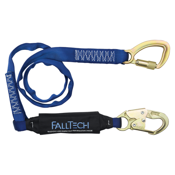 FALLTECH 6' SAL SINGLE LEG - WRAPTECH WITH 5K CARABINER