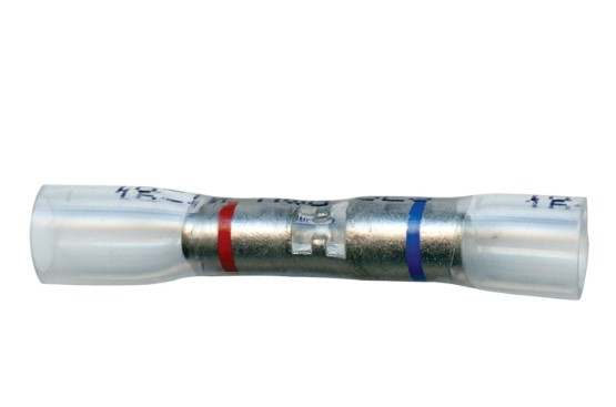 OPTI-SEAL STEP-DOWN BUTT CONNECT 22-18 AWG TO 16-14 AWG CLEAR