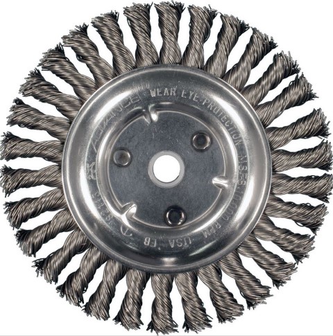 Knotted Wire wheel 6"