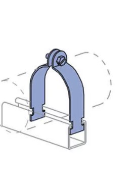 PHD #2422 3-1/8" OD EG TUBE CLAMP