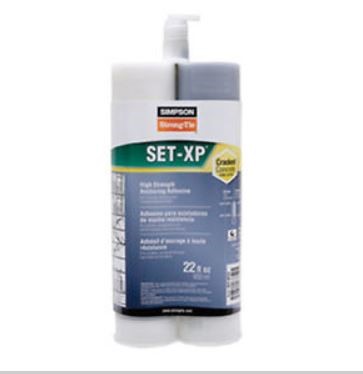 Simpson Epoxy-tie set-XP epoxy