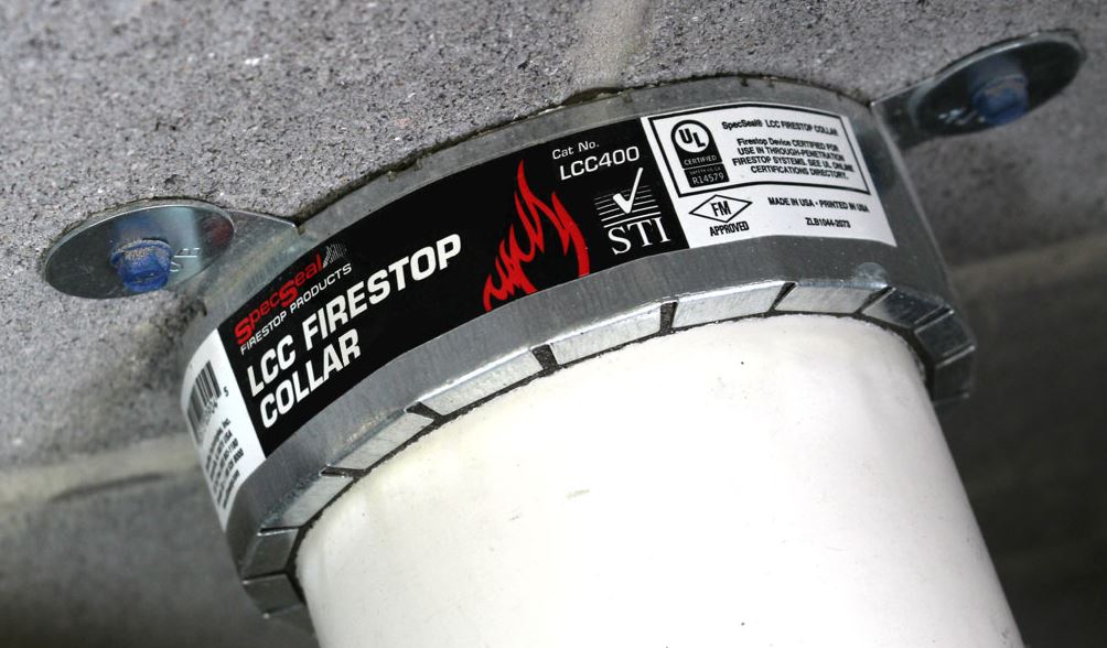 Spec-Seal LC Collar 2" plastic pipe