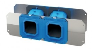 STI EZ PATH SMOKE & ACOUSTICAL PATHWAY 2 GANG KIT