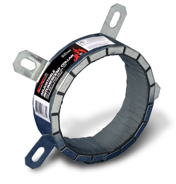 STI RTC Intumescent Firestop Collar 3-4"