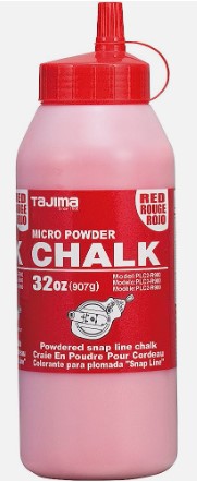 TAJIMA MICRO CHALK ULTRA-FINE RED 32 OZ