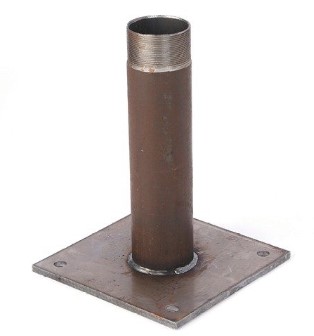 DENALI B3088T-4 4" THREADED SEISMIC BASE STAND 304SS