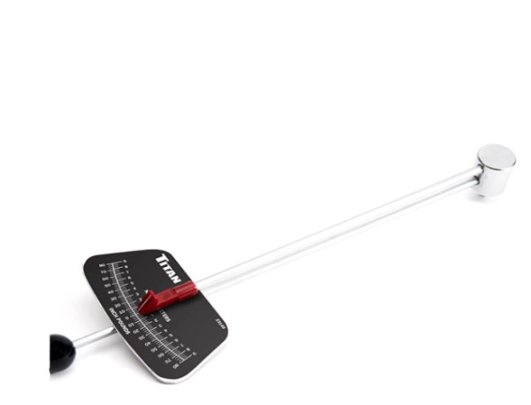 TITAN 1/4"DR BEAM TYPE TORQUE WRENCH 0-80 INCH LBS