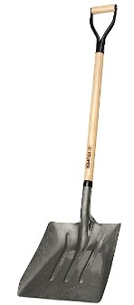 TRUPER GENERAL PURPOSE STEEL SHOVEL D-HANDLE