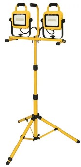 VOLTEC 13,200 LUMENS 132W AC DUAL LED TRIPOD WORK LIGHT