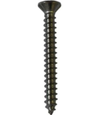 Wood screw star flat 305SS TY-17 8x1-1/4