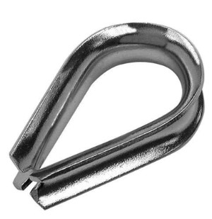 WIRE ROPE THIMBLE 3/16" USA MADE