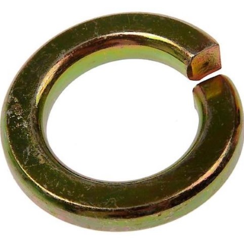HI ALLOY LOCK WASHER ZINC-YELLOW 3/8