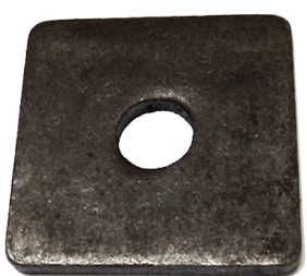SQUARE STEEL WASHER PLAIN 1/2 x 3 x 1/4
