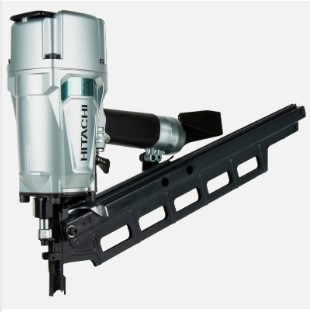 HITACHI NR83A5M 3-1/4 " 21deg FULL HEAD NAILER W/DEPTH ADJUSTMENT AND ...