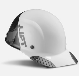 LIFT SAFETY HARD HAT DAX 50 CARBON FIBER HARD HAT CAP (WHITE)