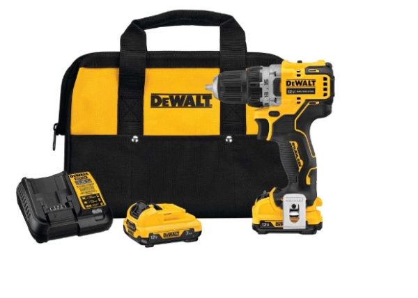 DEWALT XTREME 12V MAX 3/8" DRILL/DRIVER KIT